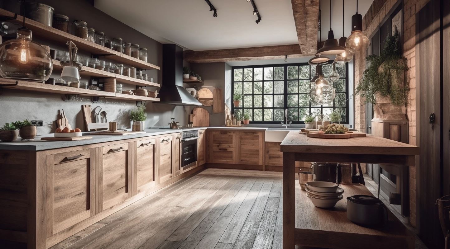 Moderniser et relooker une cuisine rustique en chêne en 4 étapes ...