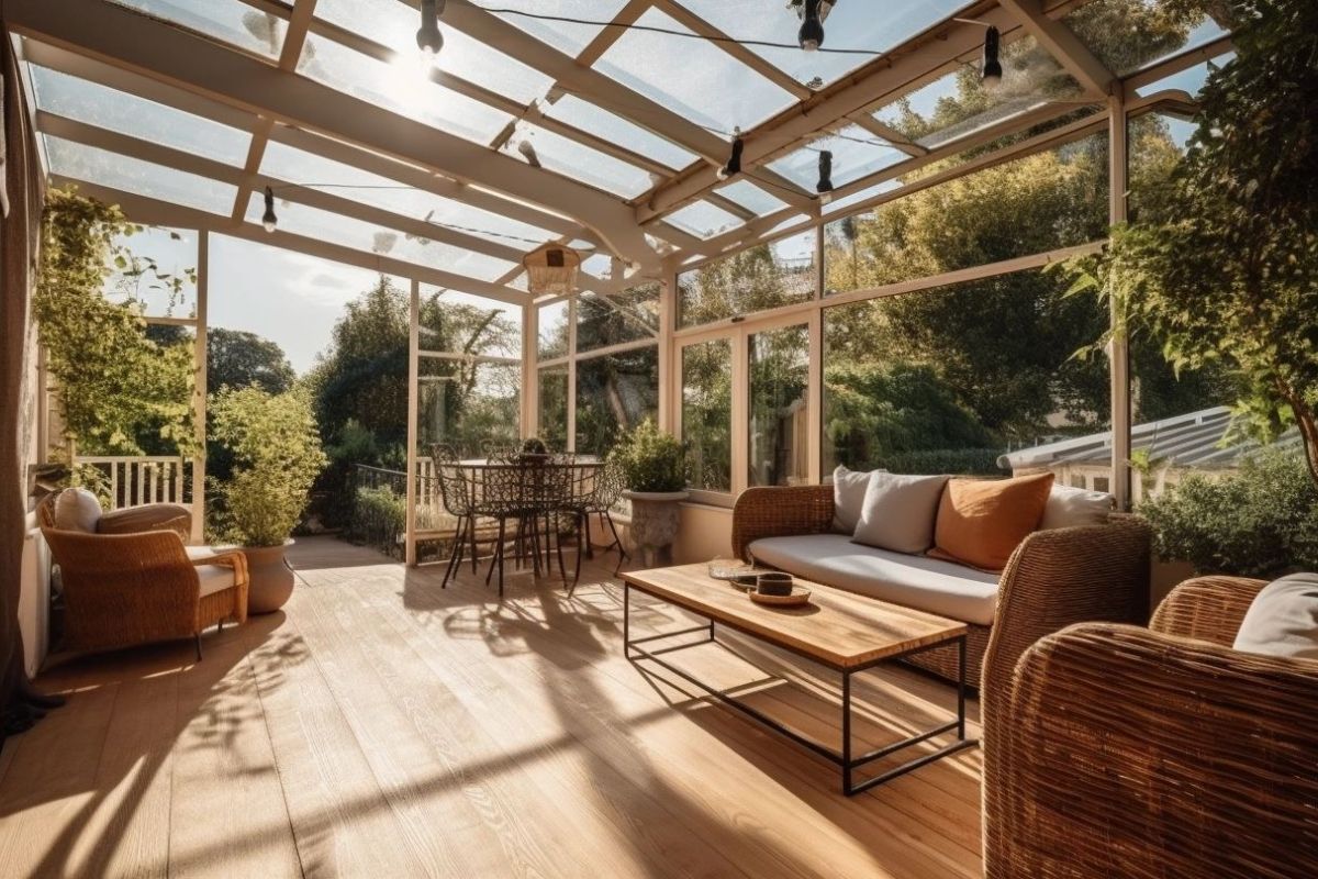 Aménagement véranda cosy : 8 idées qui décoiffent - monEquerre.fr