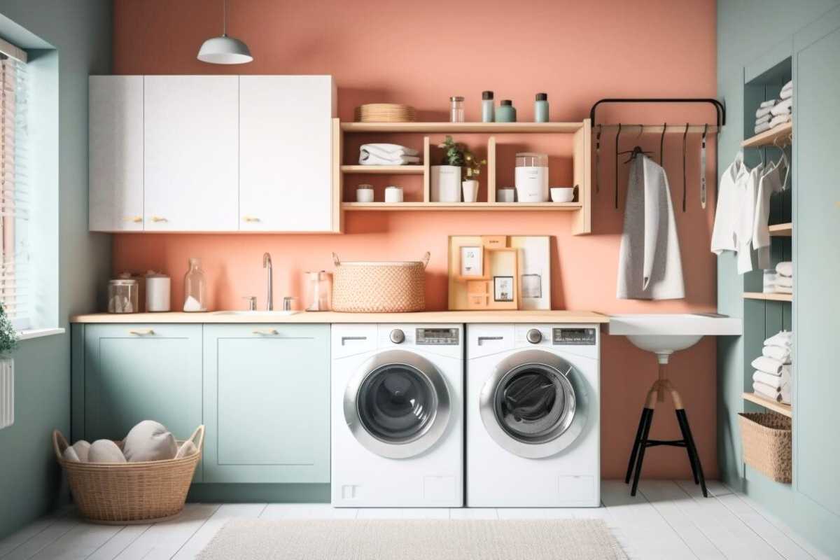Buanderie moderne et pratique : 5 idées qui sortent du lot - monEquerre.fr