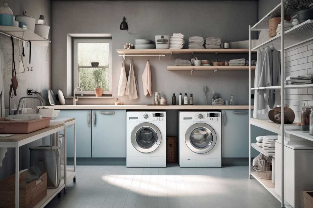 Buanderie moderne et pratique : 5 idées qui sortent du lot - monEquerre.fr