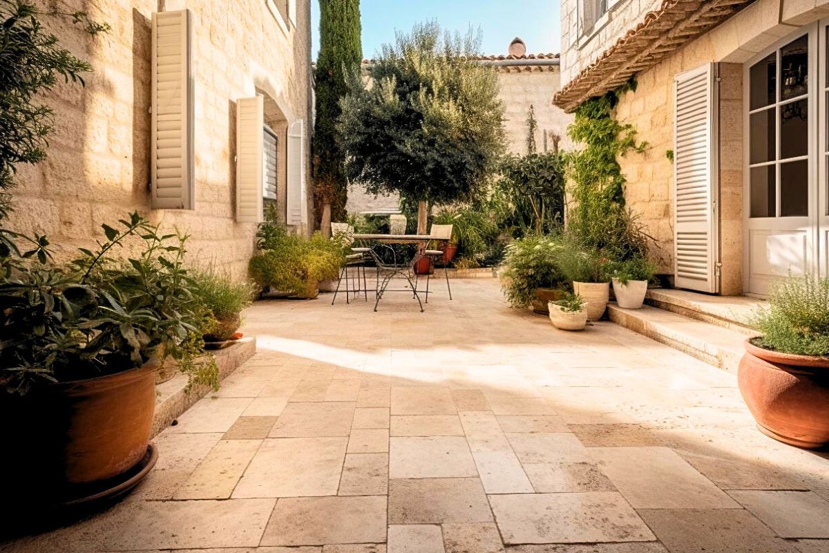 Le carrelage travertin : la clé d'une ambiance méditerranéenne dans ...