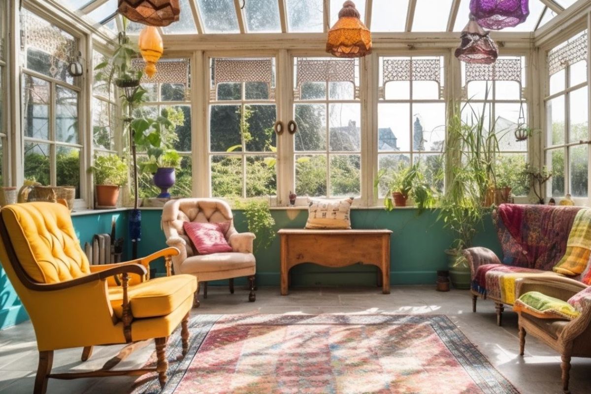 Véranda vintage : 6 idées rétro pour un espace plein de caractère ...