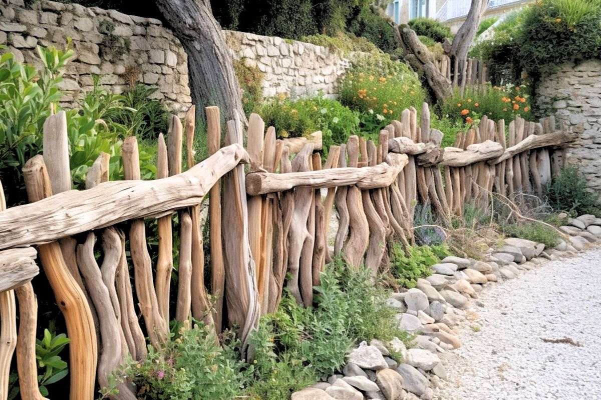 10 idées de clôture en bois originale - monEquerre.fr